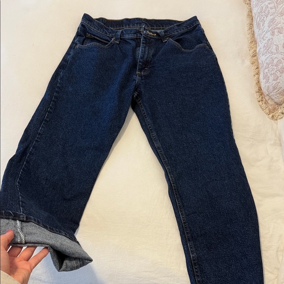 Wrangler | Jeans | Vintage Wrangler Deep Indigo Denim Jeans | Poshmark